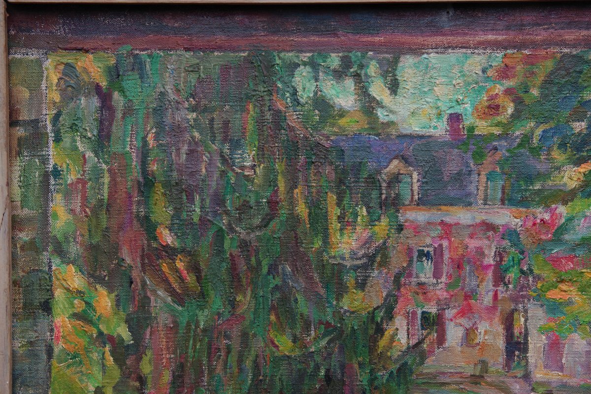 Proantic: Mania Mavro (1889-1969). House And Garden