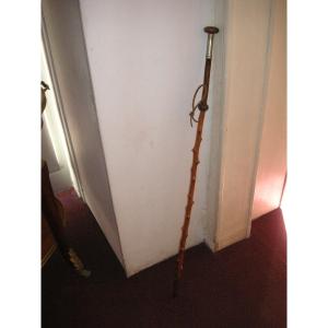 Proantic: Walking Stick / Makila Basque Without Defense Tip / Late 19t