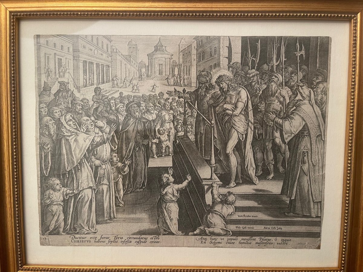Proantic: Jan Van Der Straet. Adrian Collaert. 1580/1587. Print. Engra