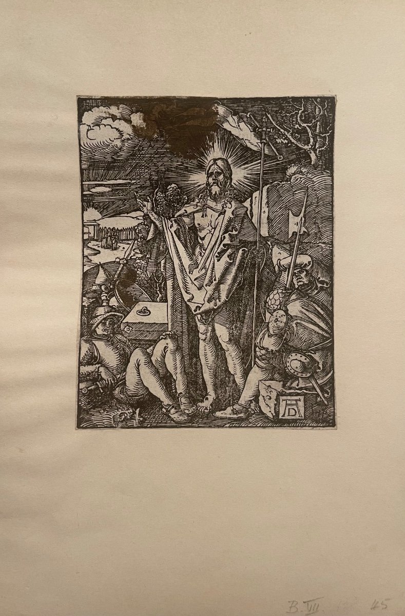 Proantic: Albrecht Dürer. La Résurrection. La Passion. Ca. 1510. Gra