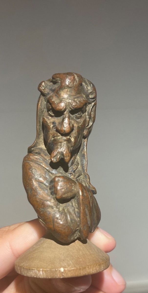 Weird Bronze. Grotesque Character. 18th/19th Century. Probably French ...