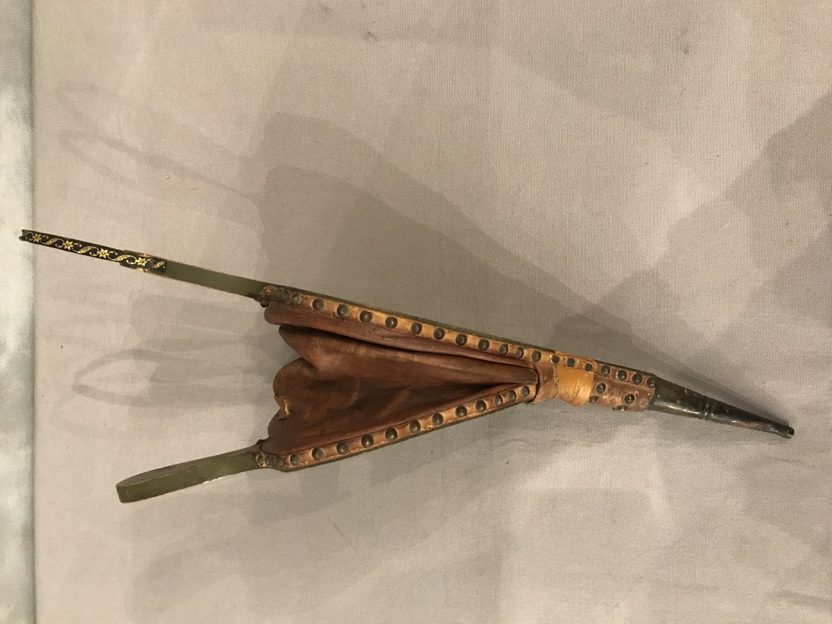 Proantic: Bellows Painted Old 19th Time