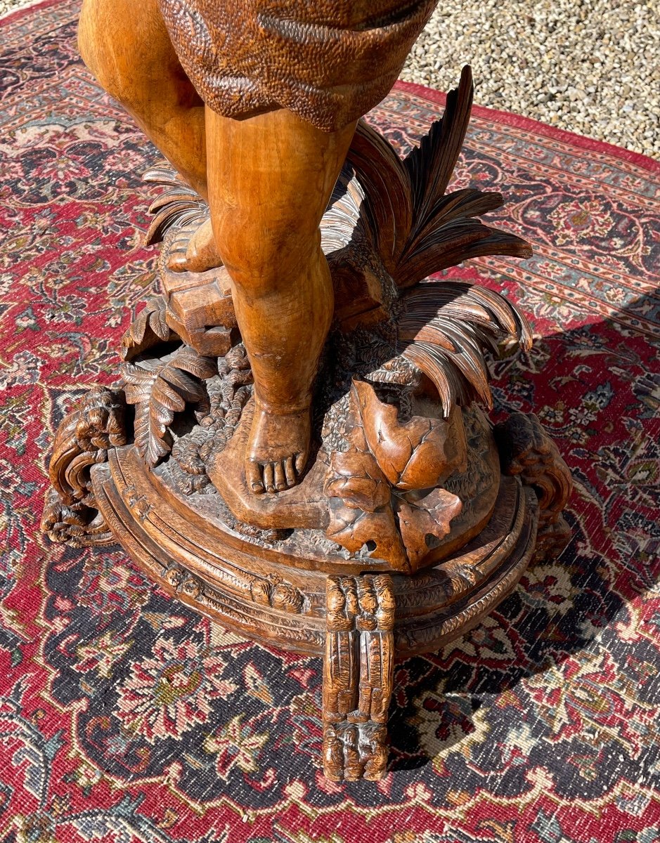 Proantic: Carved Wooden Statue