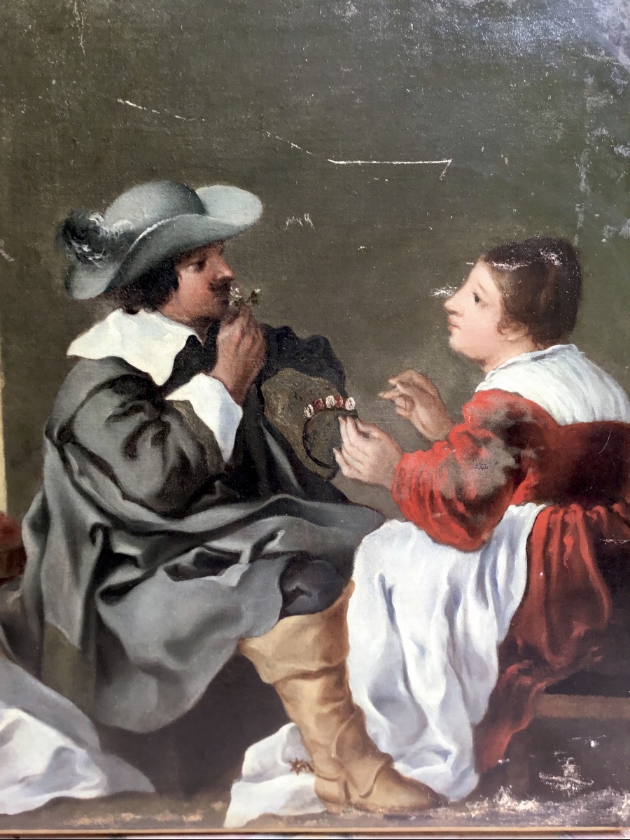 Proantic: Early 19th Century Italian School. In The Taste Of Ceruti, O