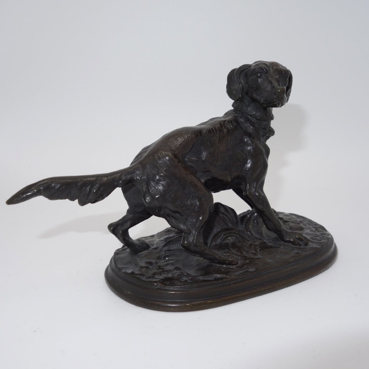 Proantic: Pierre-jules Mêne (1810-1879), 'a Bronze Of A Setter ‘di