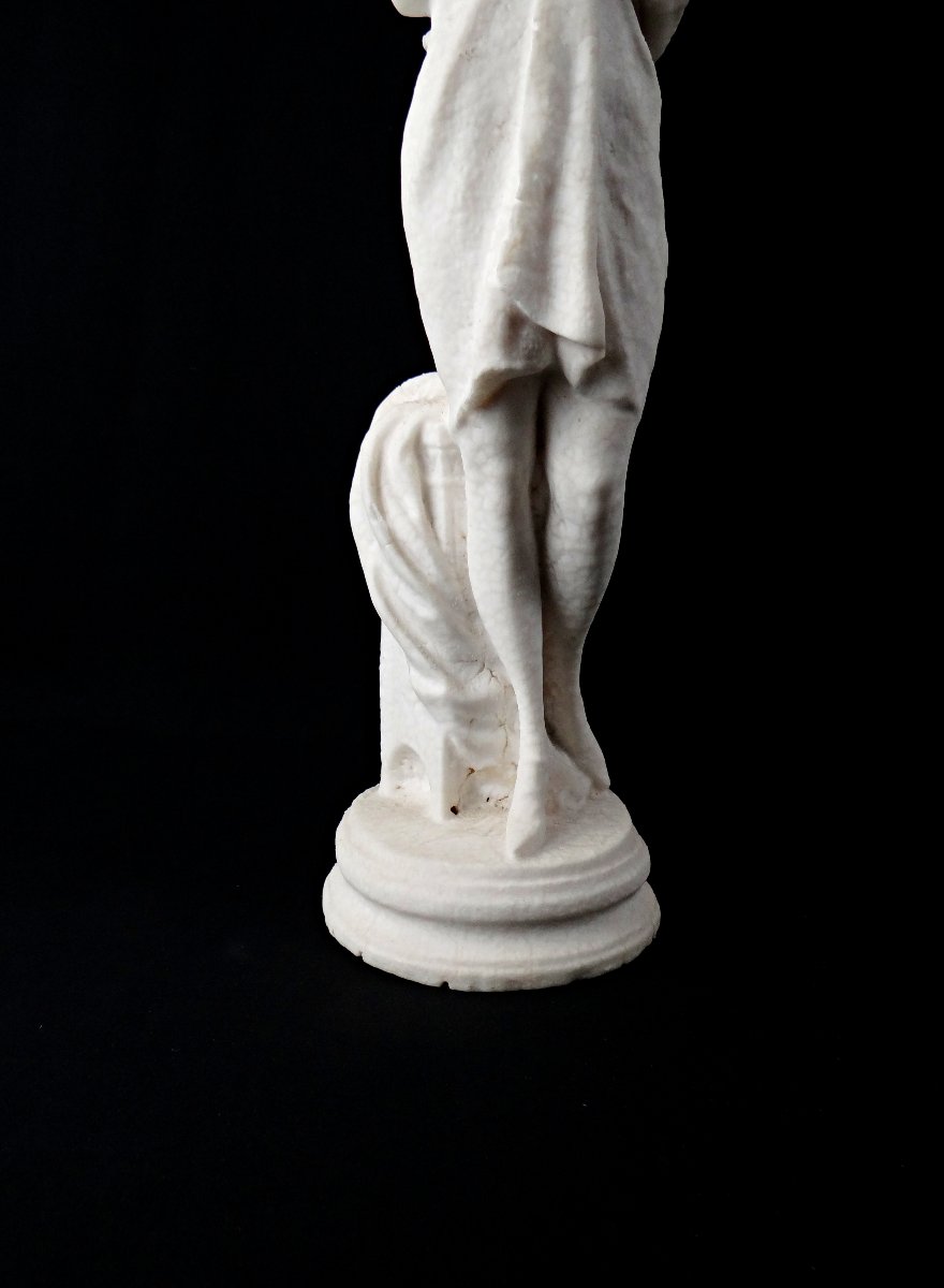 Proantic: Art Deco Statue Of An Elegant Woman From The Early 20th Cent