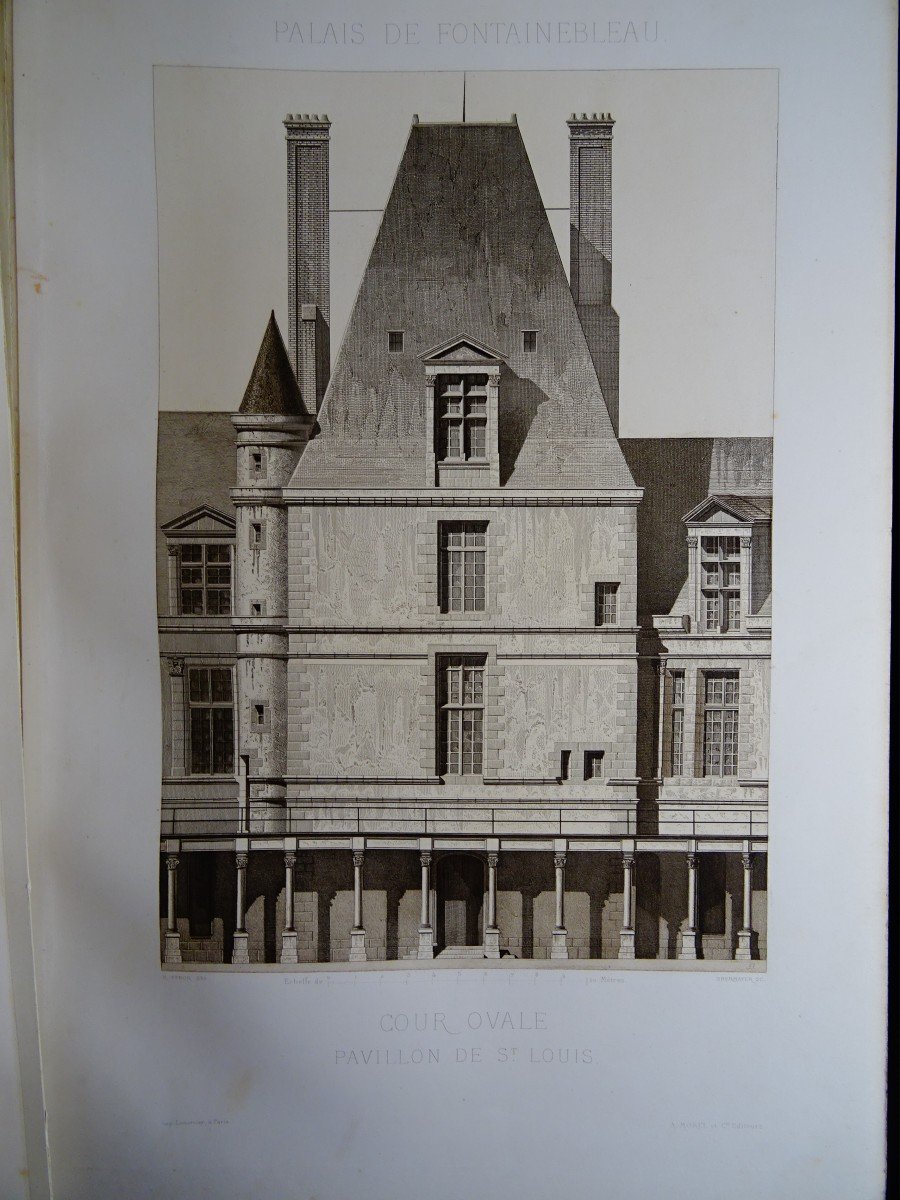 Renaissance Castles 3 Vol - M. Rodolph Pfnor - 1863