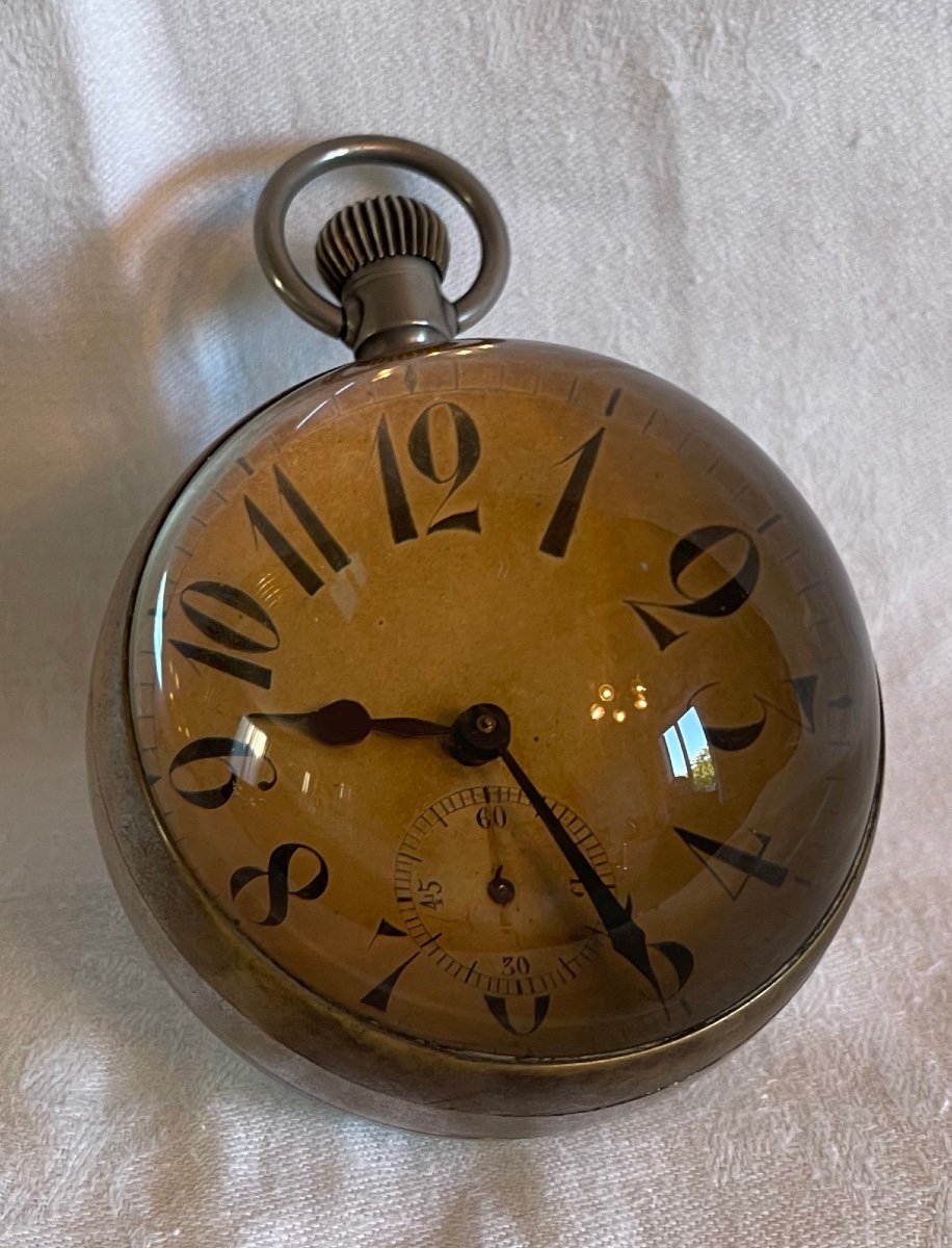 Proantic: Big Clock / Desk Ball Watch