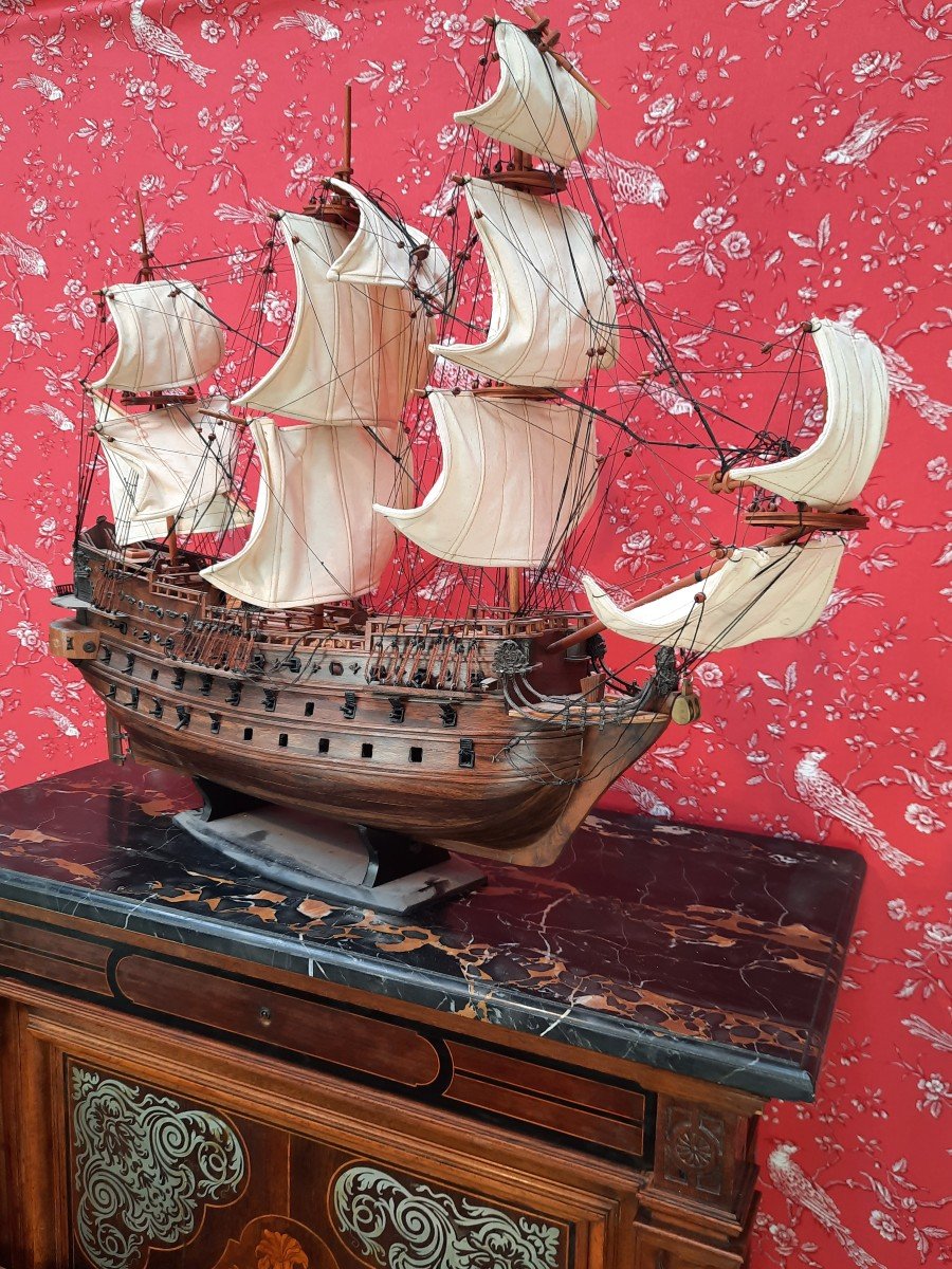 Proantic 20th Century Ship Model Proantic 20th Century Ship Model