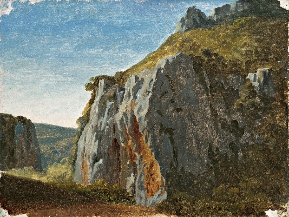 Proantic: Gilles François Joseph CLOSSON (1796-1842) - Falaises en Ita