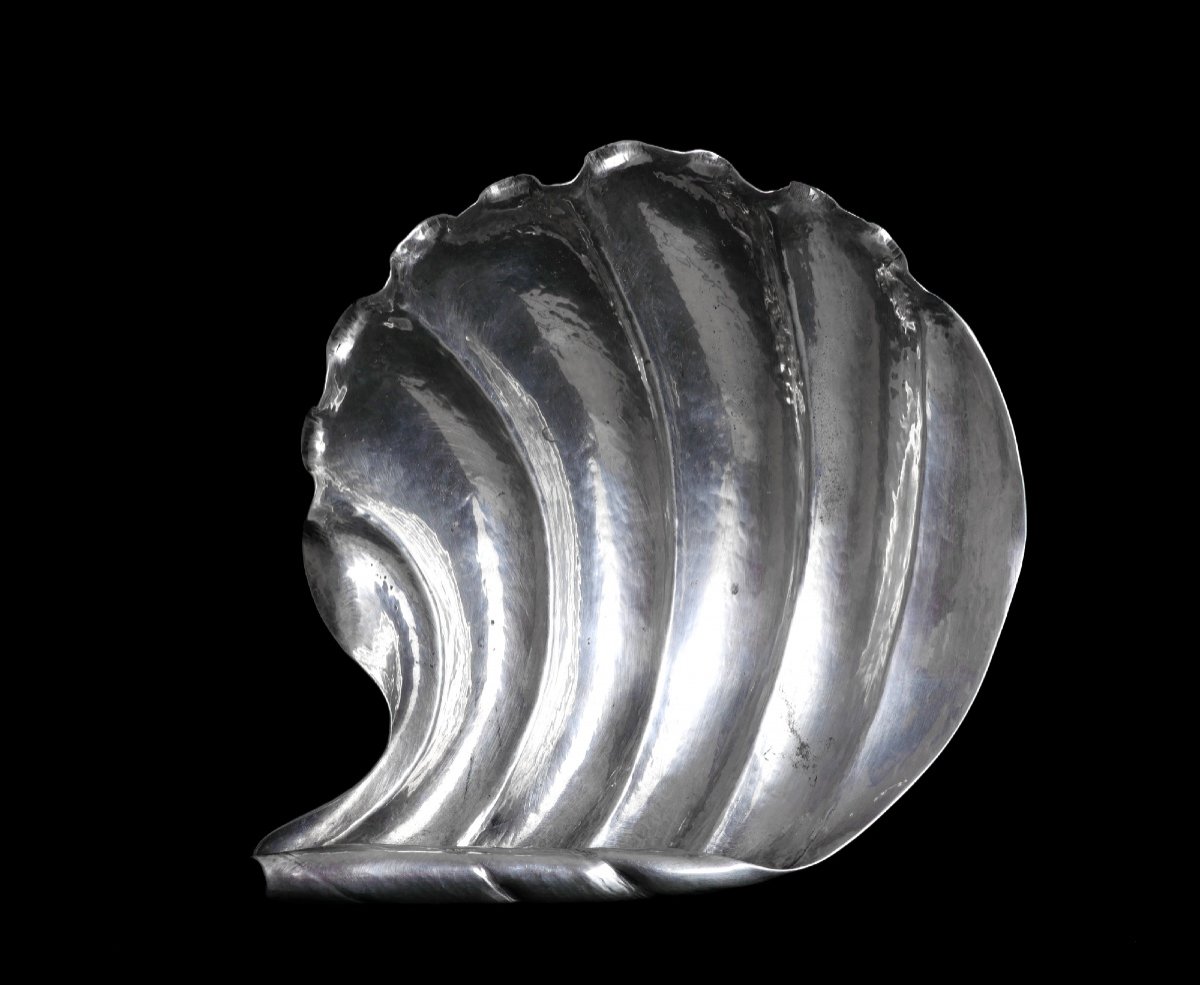 Proantic: Gianmaria Buccellati Coupe Argent forme coquille Saint-Jacqu