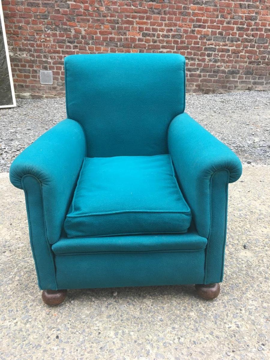 Proantic: Paire De Fauteuils art deco Dans Le Style De Jules Leleu Cir