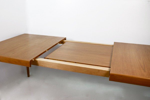 Proantic: Scandinavian Extendable Dining Room, Teak-rosewood By Hw Kle