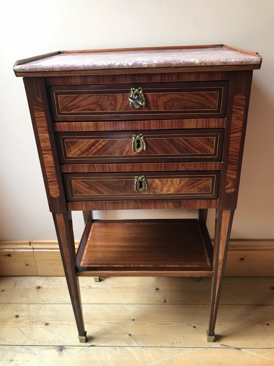 Proantic: Directoire Period Veneer Table