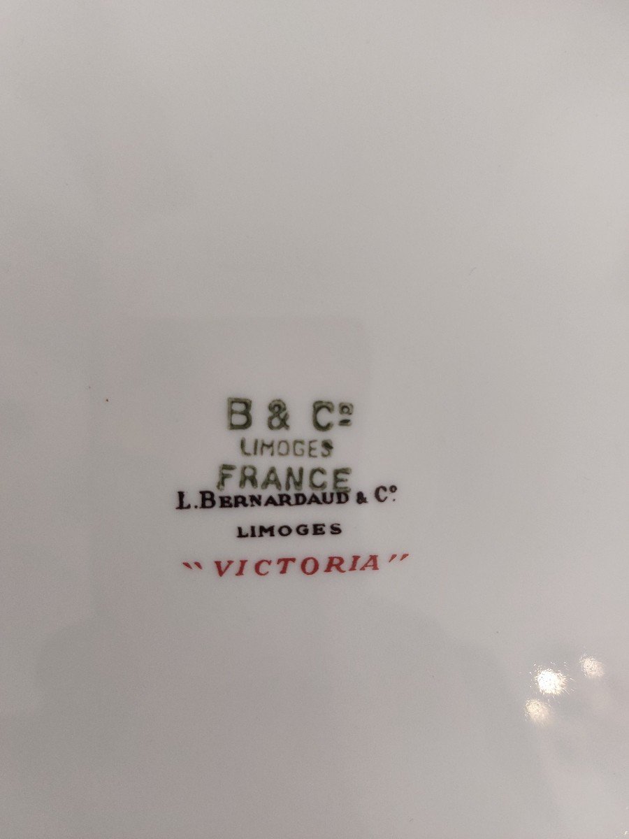 Proantic: L. Bernardaud & Co Limoges: Rare Suite Of 12 Presentation Pl