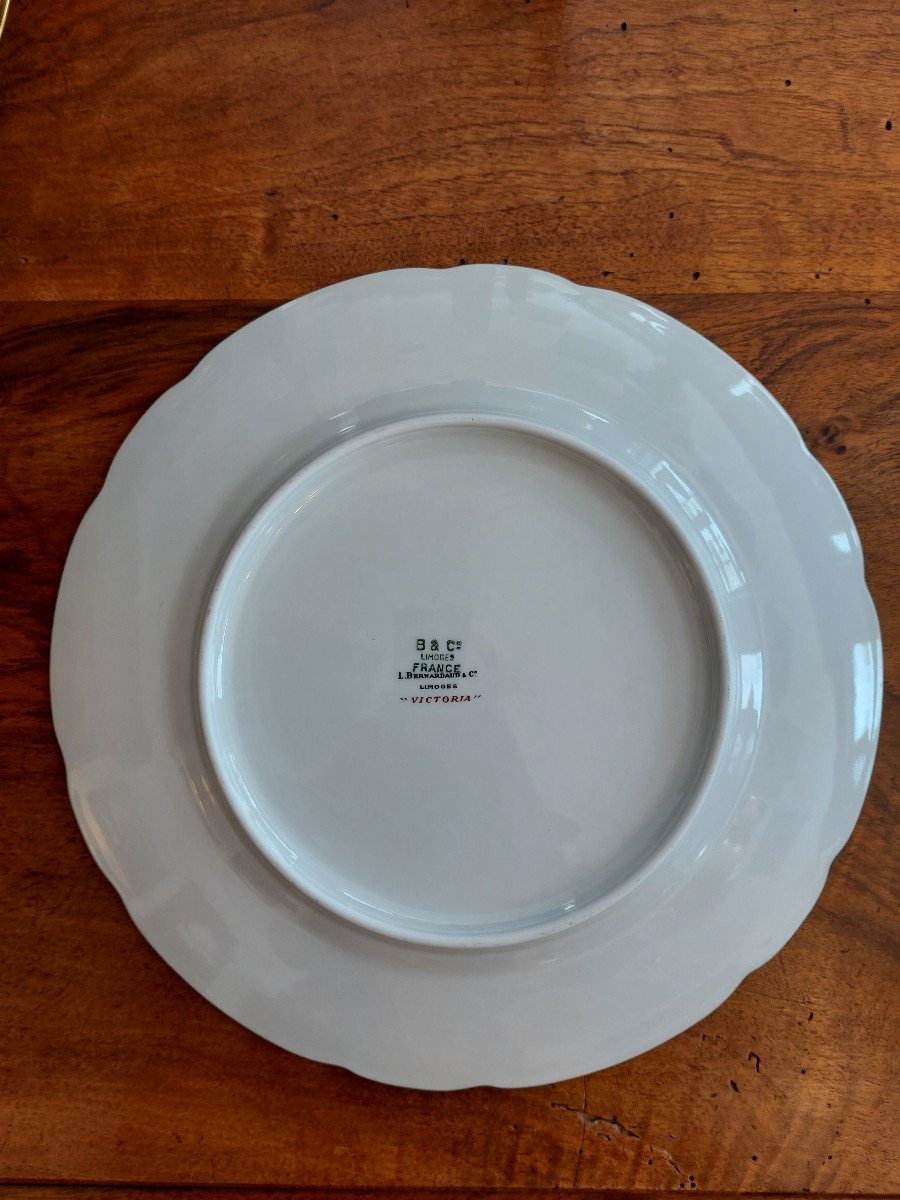 Proantic: L. Bernardaud & Co Limoges: Rare Suite Of 12 Presentation Pl