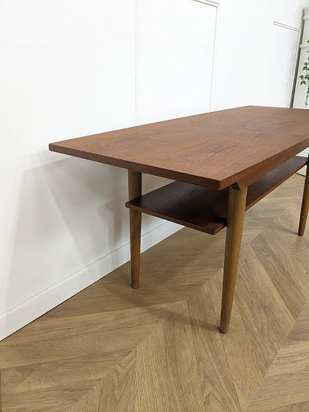 Proantic: Scandinavian Coffee Table Double Tray