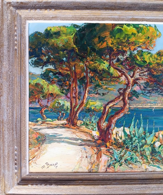 Proantic: Maurice Barle (1903-1961) Golfe De Saint-tropez Mer Médite