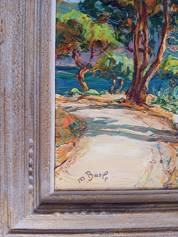 Proantic: Maurice Barle (1903-1961) Golfe De Saint-tropez Mer Médite