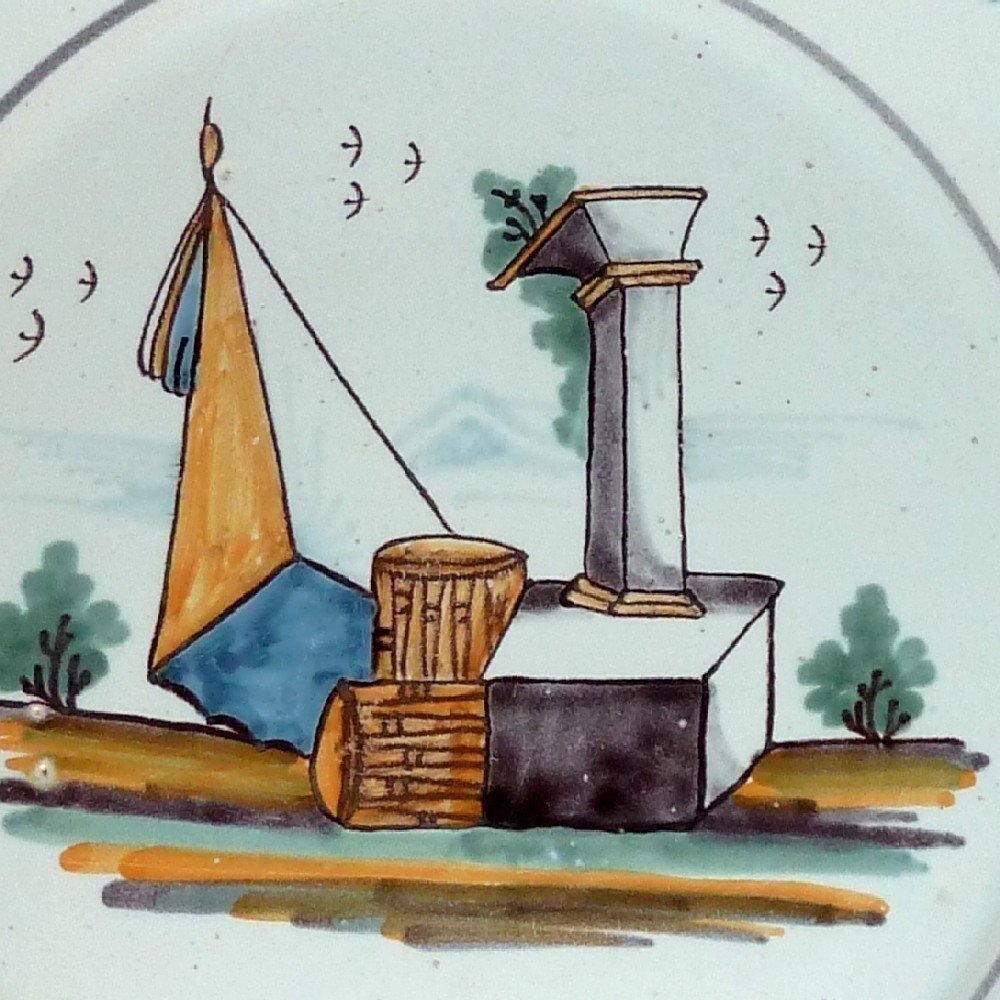 Proantic: Nevers, 18th, Revolutionary, Doric Column, Drums And Triangu