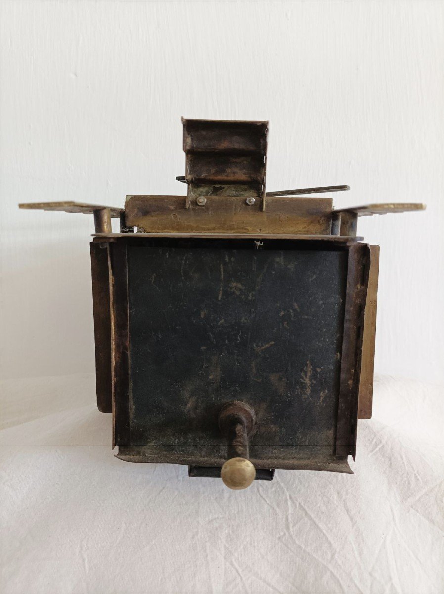 Proantic: Tire Read Mill Mechanism 14 -18 Ww1 Brass Copper Trench Art