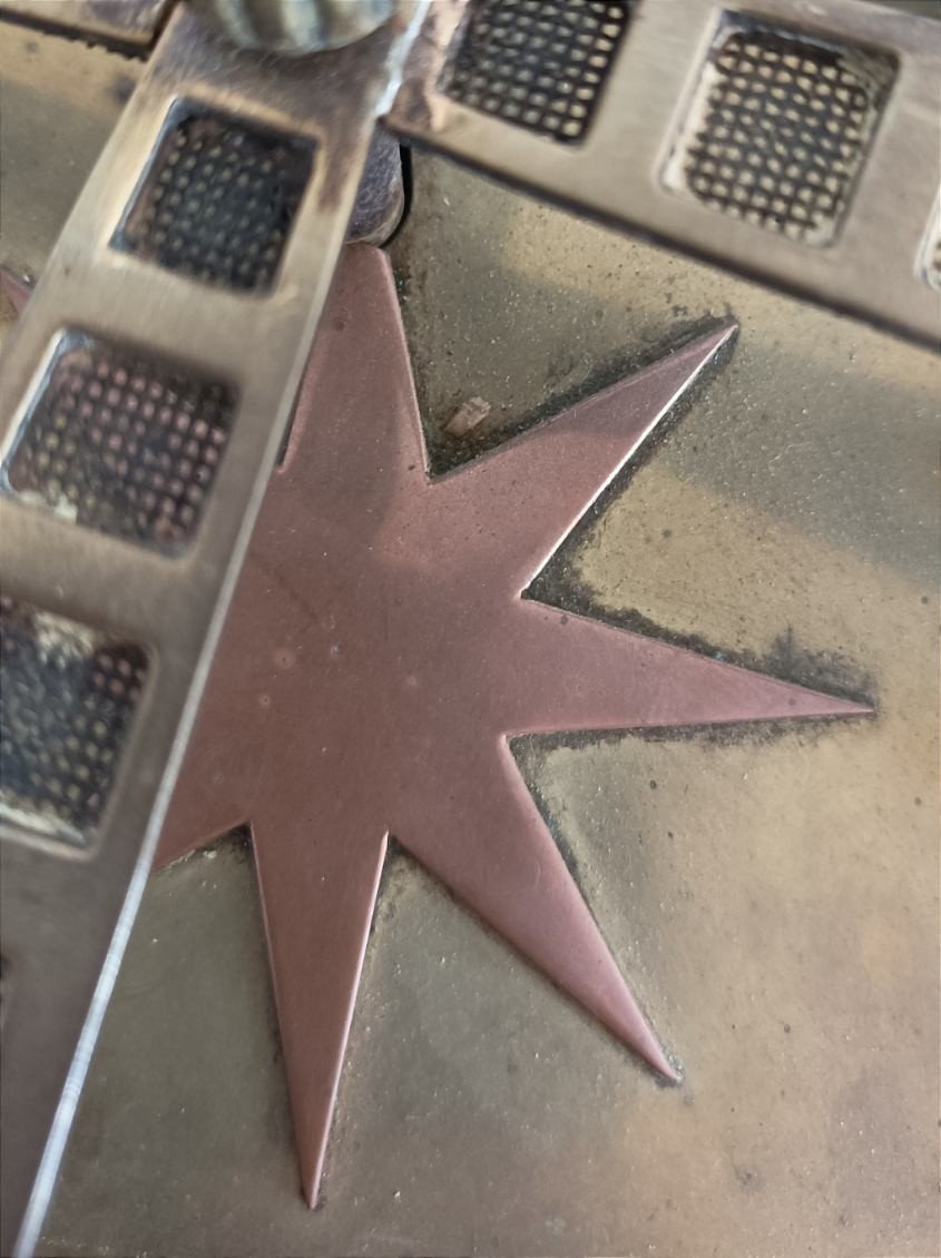 Proantic: Tire Read Mill Mechanism 14 -18 Ww1 Brass Copper Trench Art