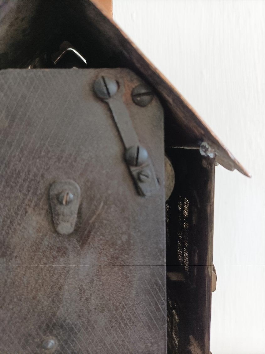 Proantic: Tire Read Mill Mechanism 14 -18 Ww1 Brass Copper Trench Art