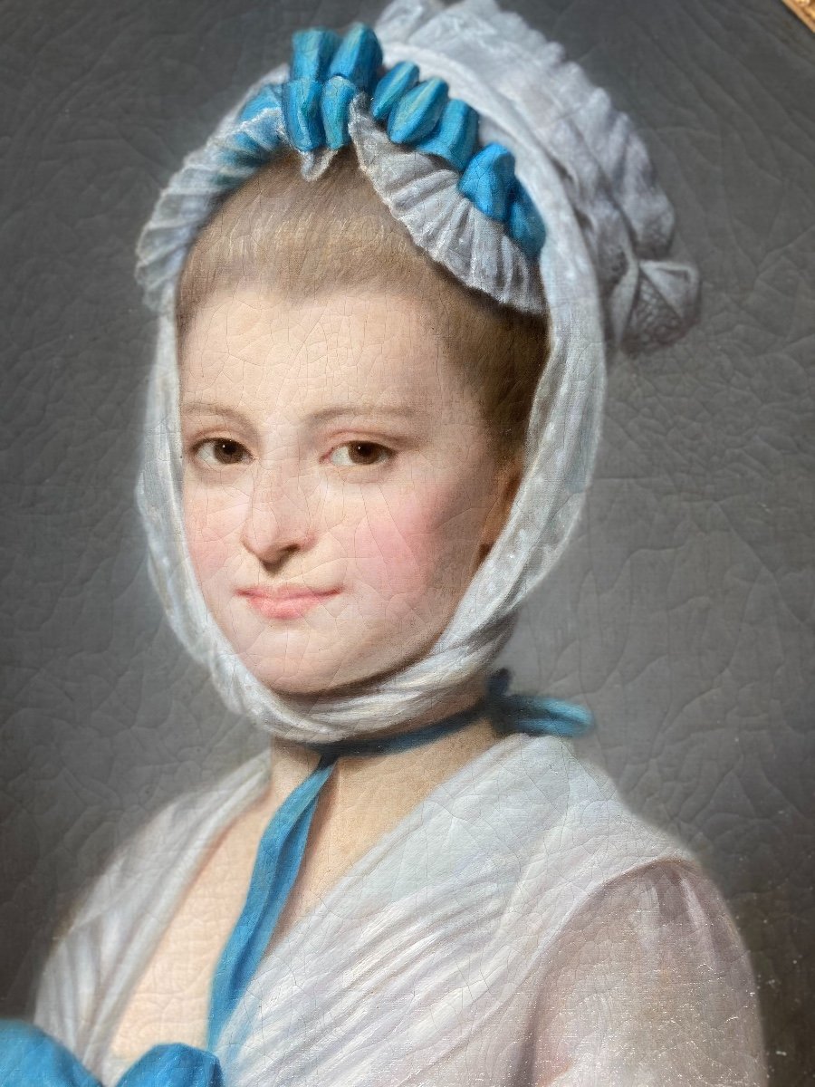 Portrait Of A Quality Lady, 19th Century Work In The Style Of The 18th
