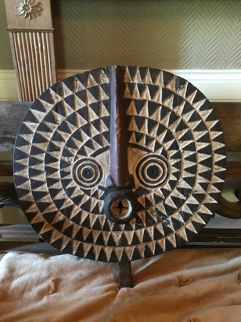 Proantic: Masque Soleil Bwa Tribu Mossi Du Burkina Faso. Diam