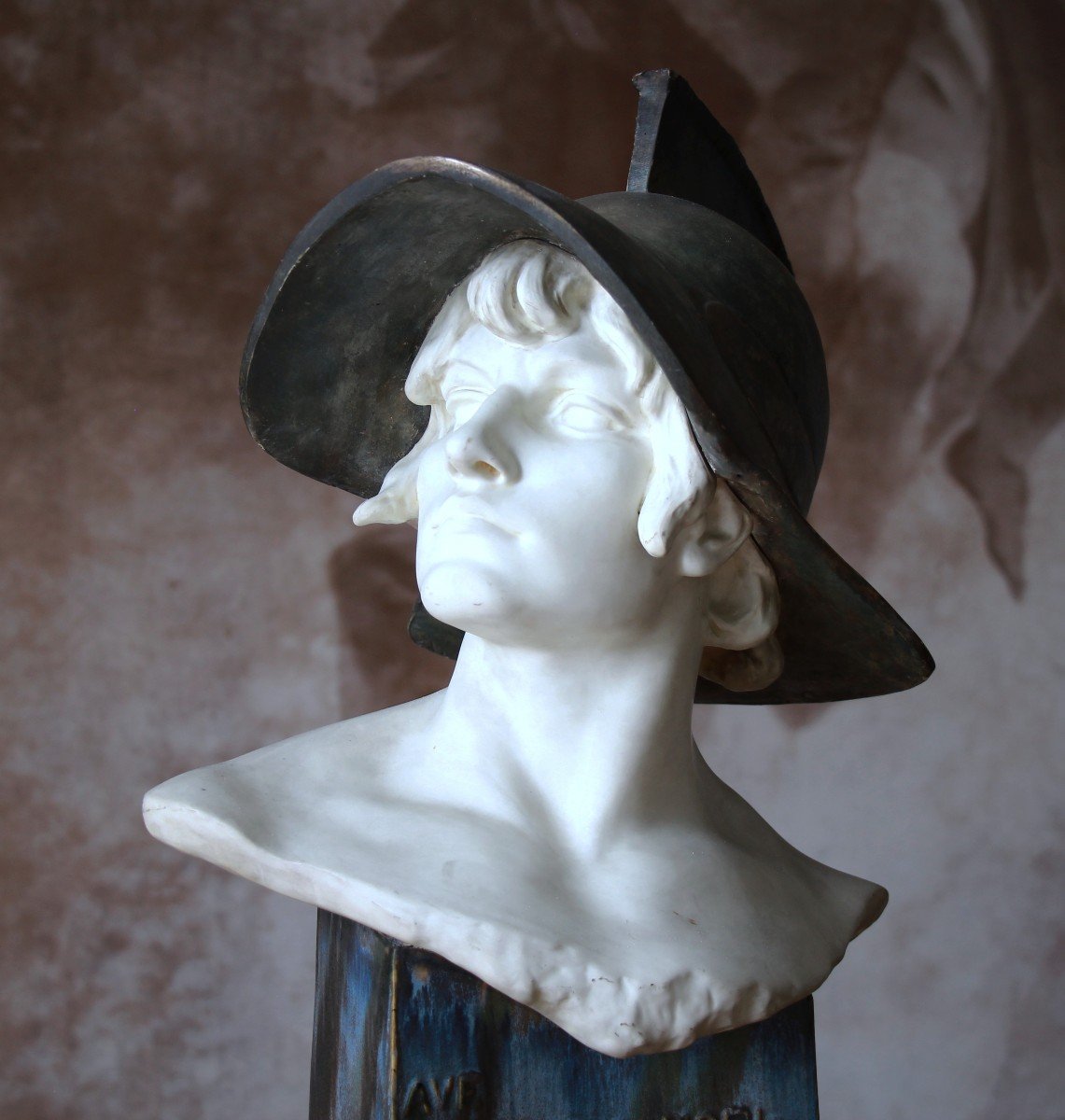 Proantic: Bust, Friedrich Goldscheider Manufacture Vienna, Antique Gla