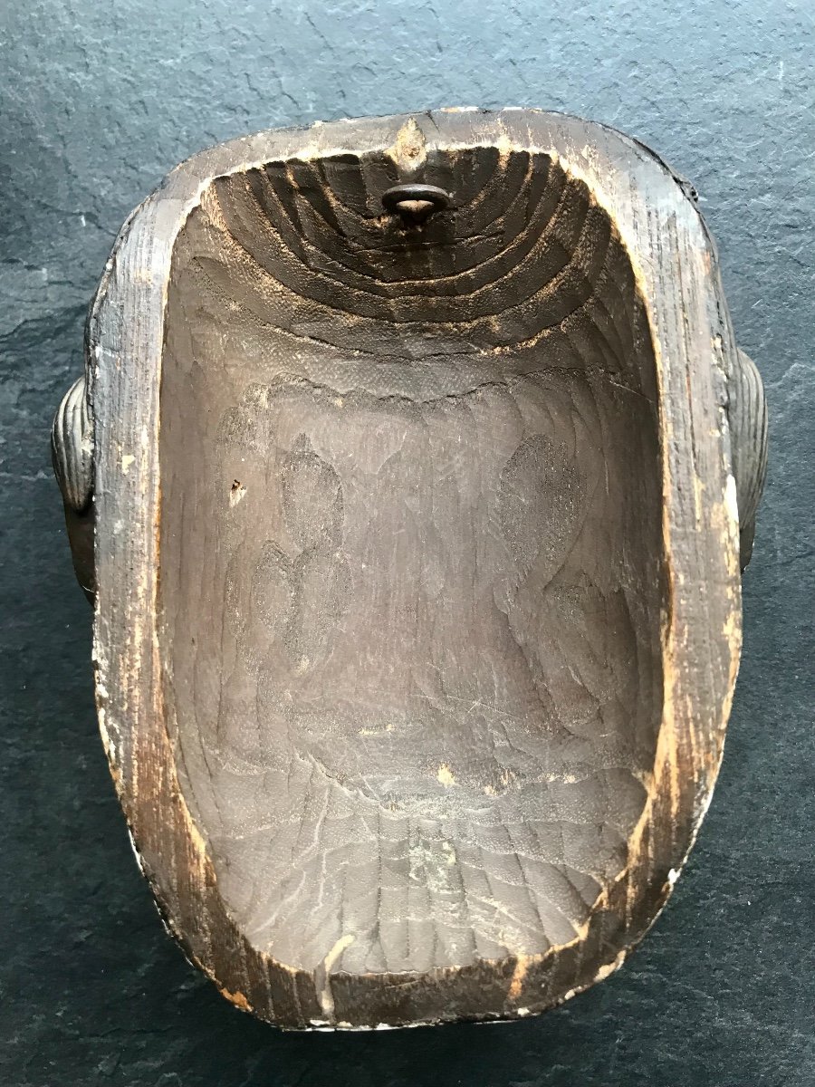 Proantic: Japanese Wooden Mask Nineteenth