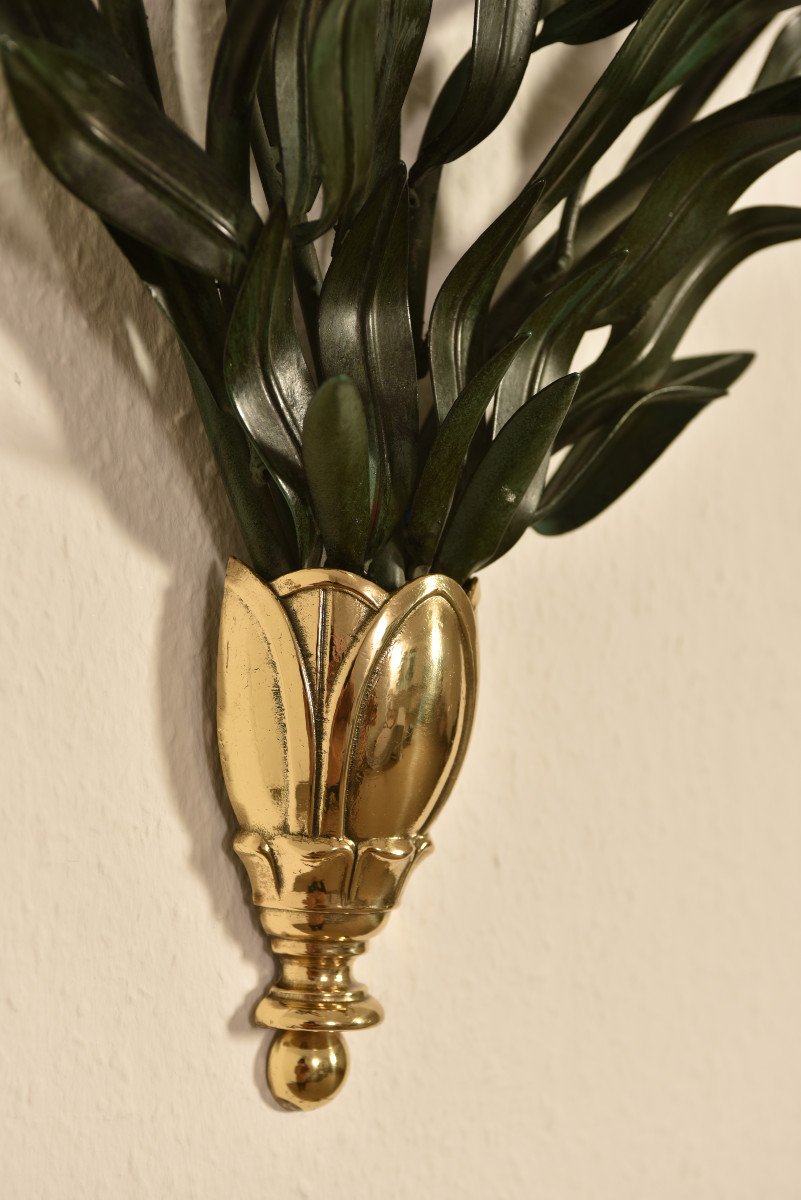 Proantic: Imposing Design Wall Lamp From The 1960s.