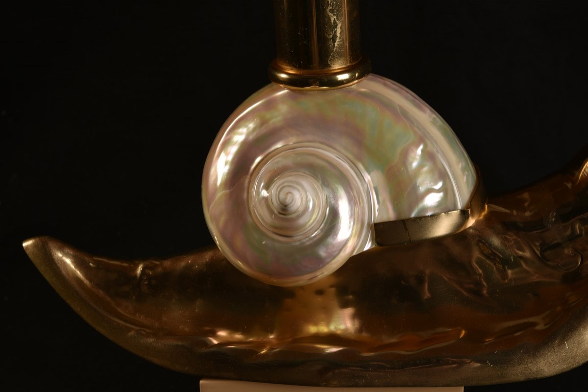 Proantic: Snail Lamp From The 60s.