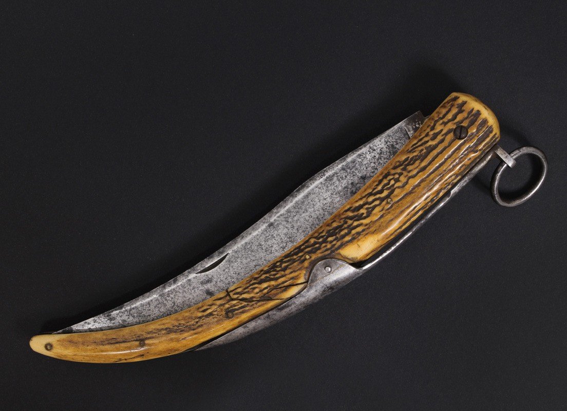 Proantic: French Navaja Knife From Béziers, 2nd Half Of The 19th Cent