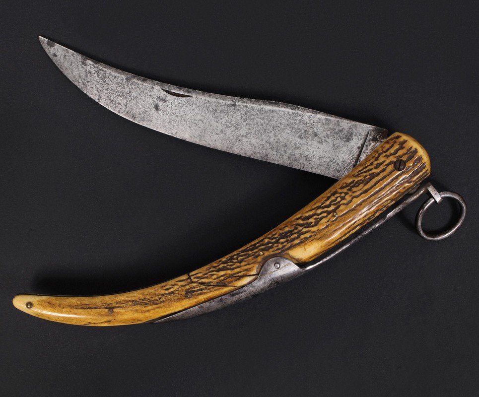 Proantic: French Navaja Knife From Béziers, 2nd Half Of The 19th Cent