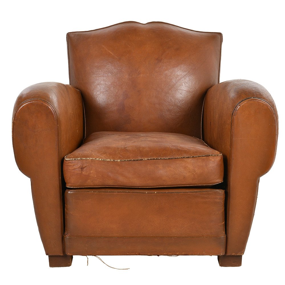 Pair Of Mustache Club Armchairs