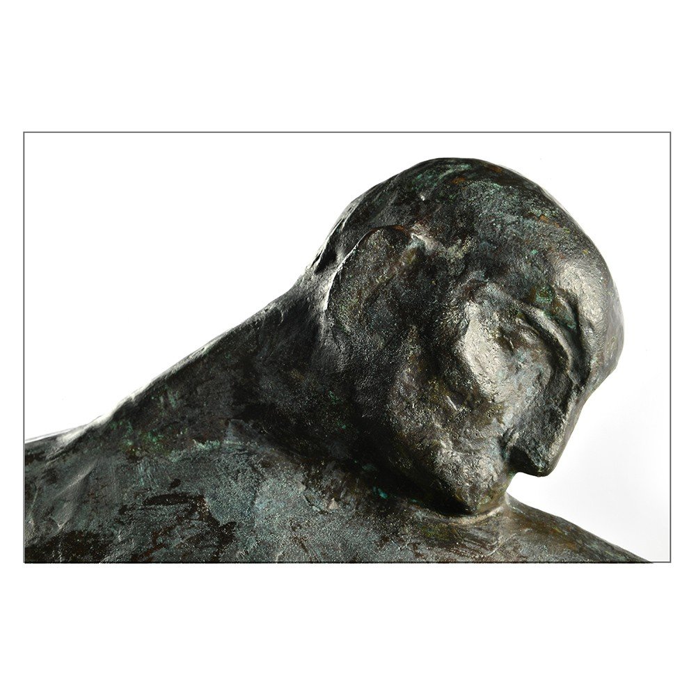 Proantic: Bronze Signé Merodack-jeanneau