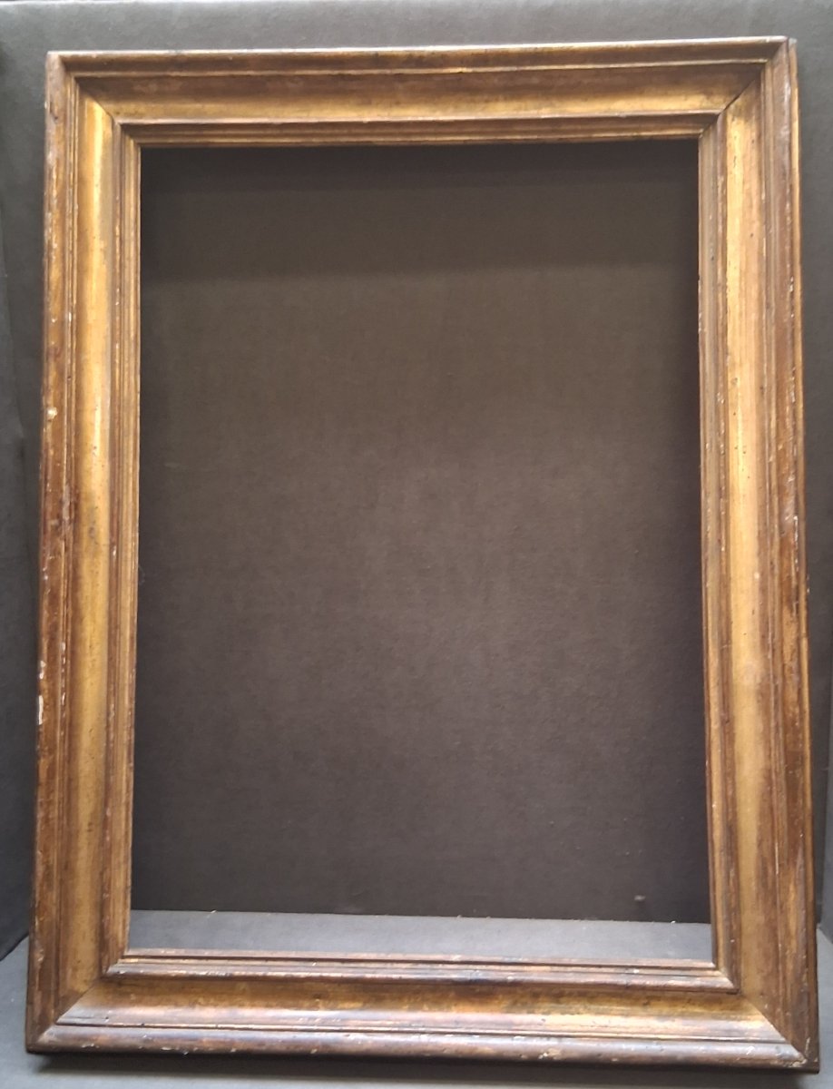 Proantic: Gold-plated Frame - Salvator Rosa - Made In Rome - First Ha