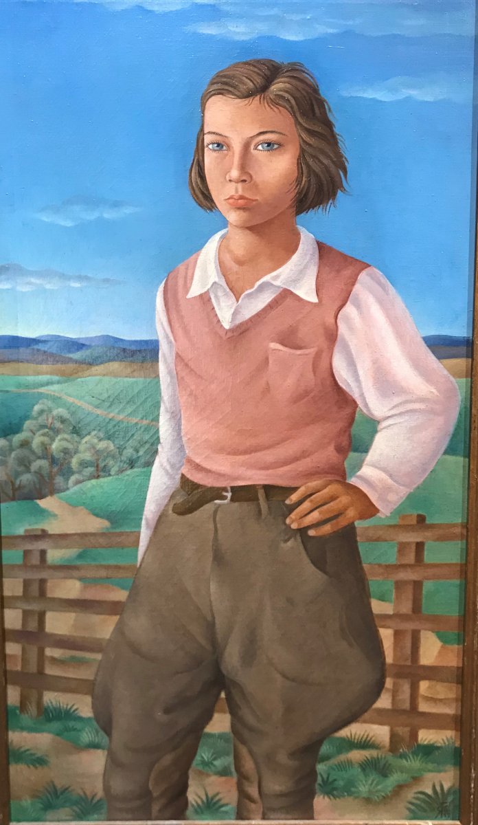 Proantic: Huile Sur Toile Par Richard Floethe (1901-1988). Jeune Caval