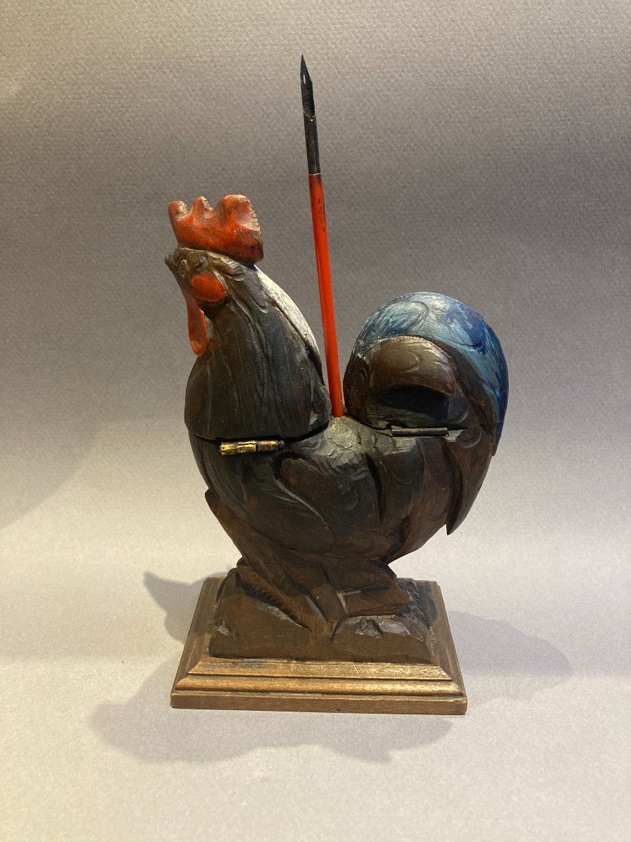 Proantic: Pen Box With Rooster