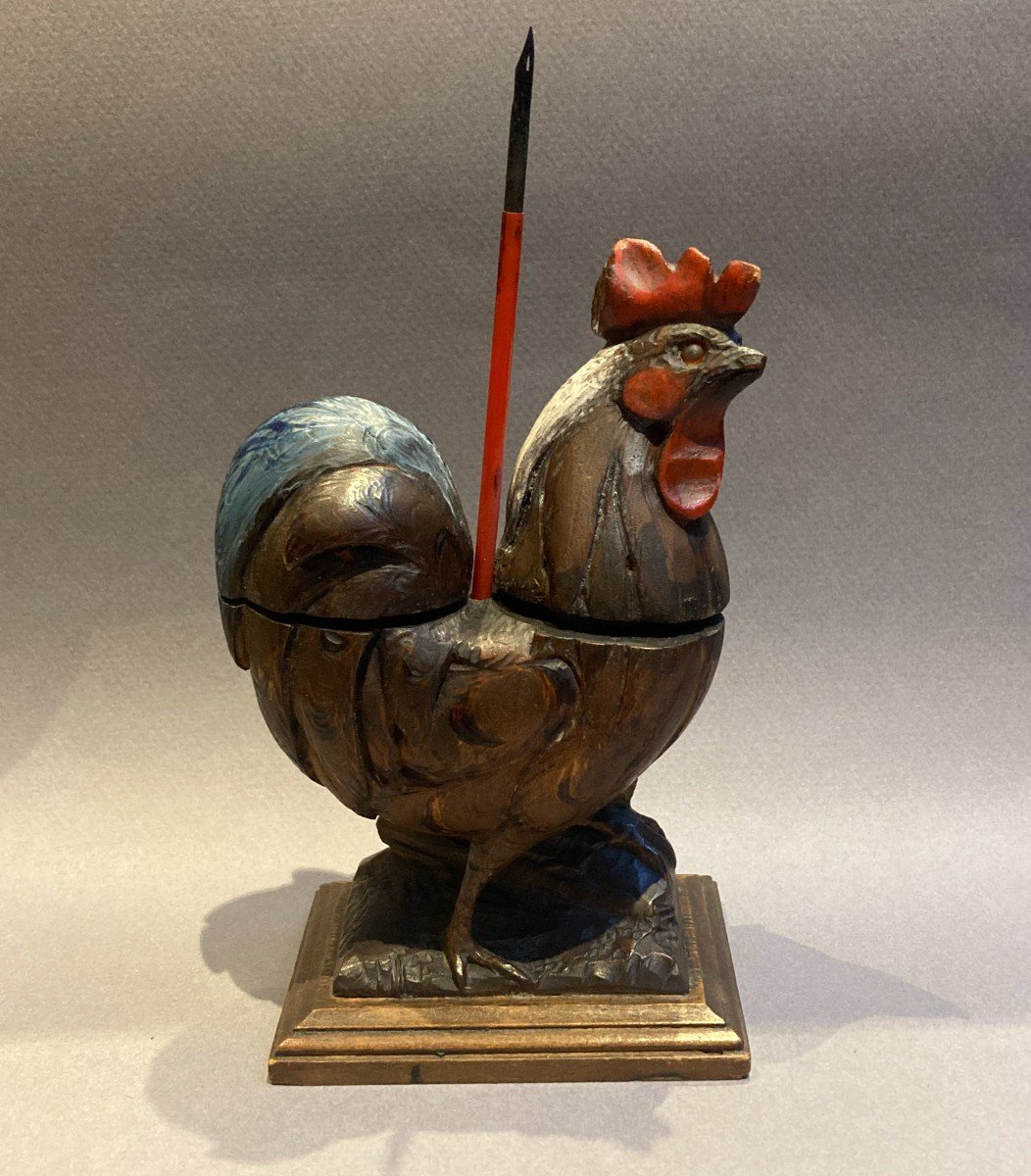 Proantic: Pen Box With Rooster