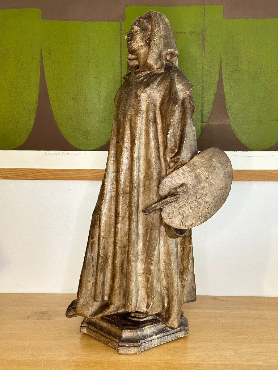 Proantic: Fra Angelico - After Jean Boucher - Patinated Plaster