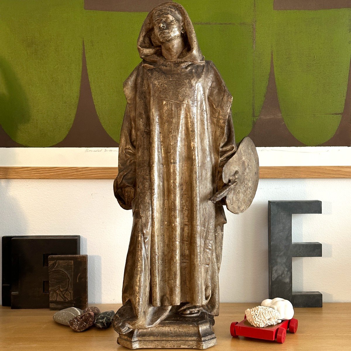 Proantic: Fra Angelico - After Jean Boucher - Patinated Plaster