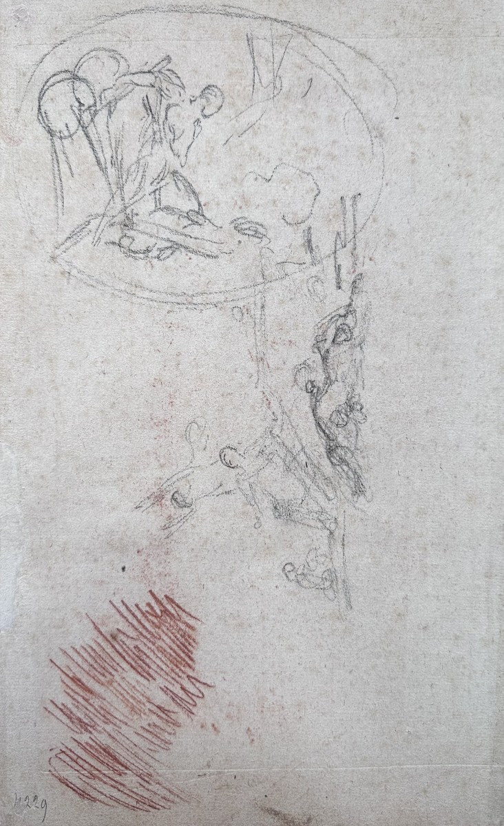 Proantic: Attributed To Gabriel-jacques De Saint-aubin (paris, 1724