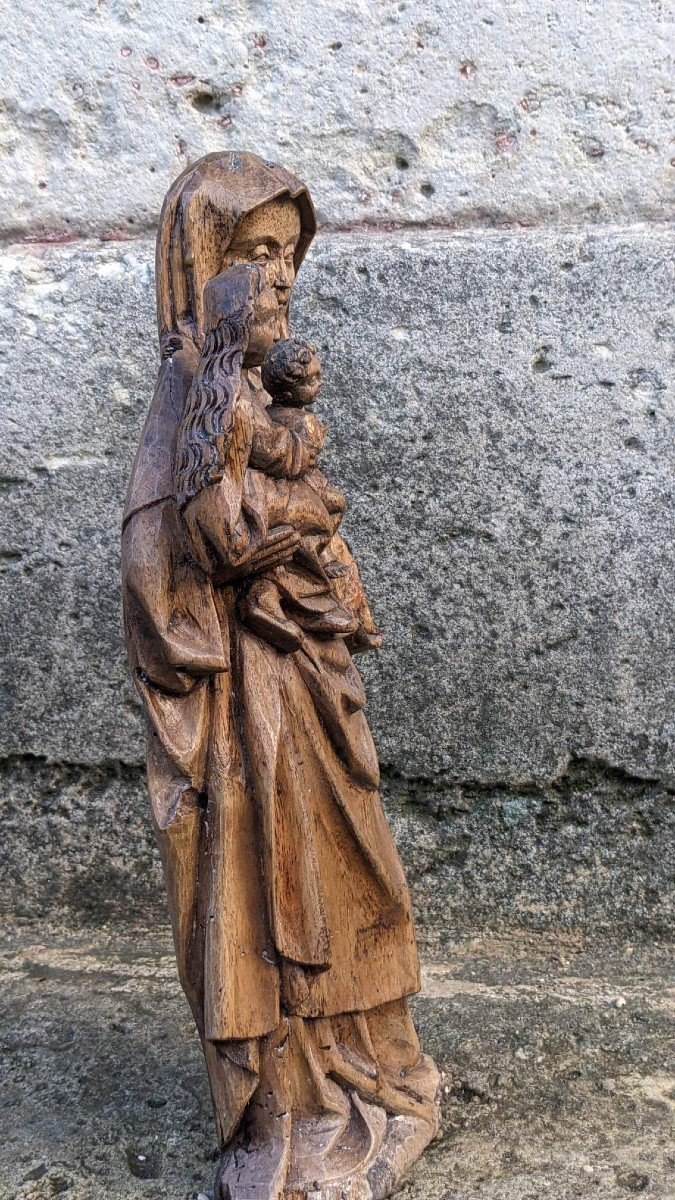 Remarkable St Anne Trinitarian Late Gothic Maline Doll Circa 1500 ...