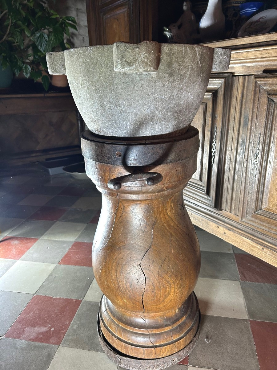 Proantic: 18th-century Apothecary - Rare Pharmacy Mortar