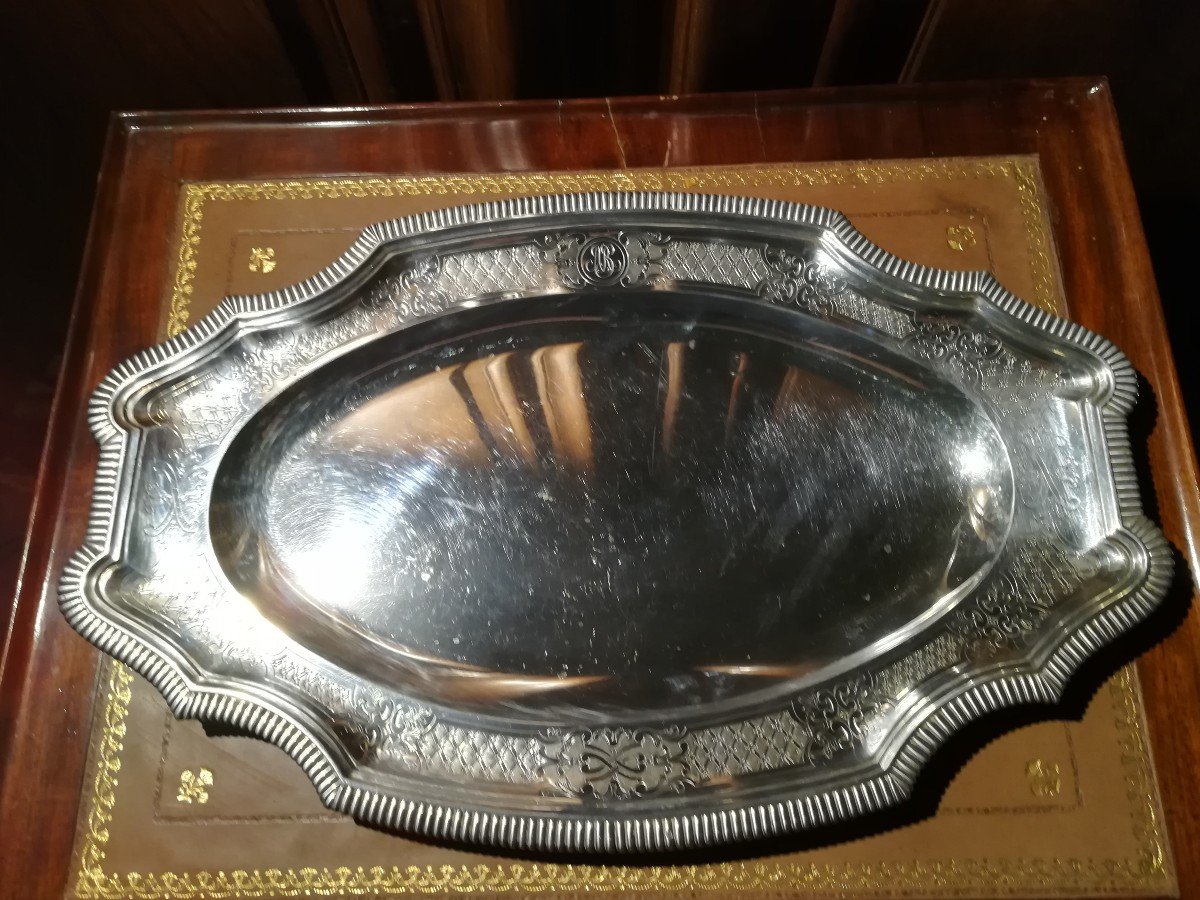 Proantic: Oval Tray, Silver, Minerva