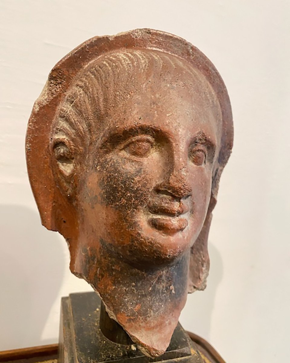 Proantic: Antique Terracotta Head