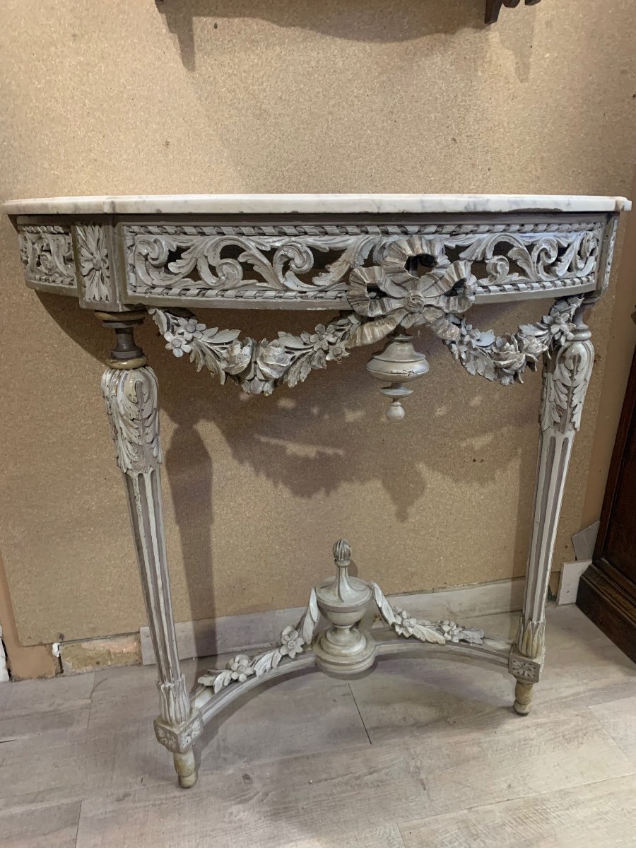 Proantic: Console Louis XVI Style. Nineteenth Century.