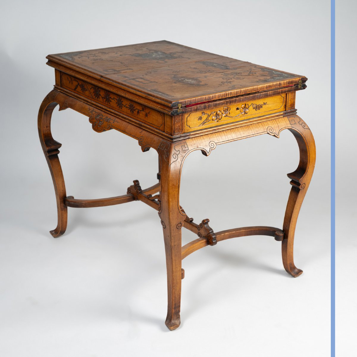 Proantic: In The Style Of Gabriel Viardot (1830-1906), A Natural Wood